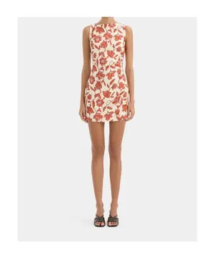 SIR. Floral High Neck Mini Dress