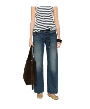 FRAME Belt Loop Straight Leg Jeans