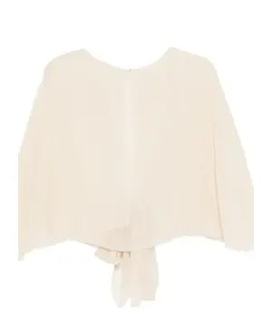 Antonelli Firenze Christian Tie-knot Cape - Beige