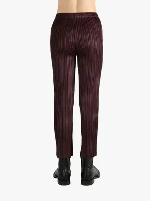 PLEATS PLEASE BY ISSEY MIYAKE Pleated Trousers