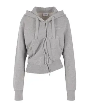 Vaquera Zip-up Hoodie With Embroidered Logo