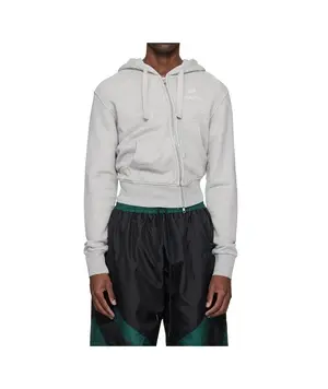Vaquera Zip-up Hoodie With Embroidered Logo