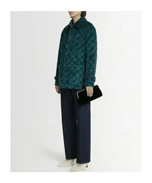 Dries Van Noten Large Leather Clutch