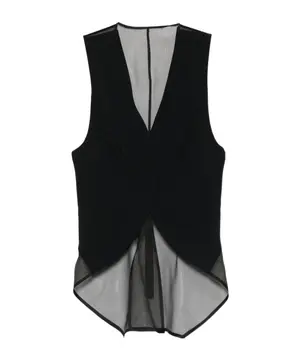 Emporio Armani Sheer Back Tailored Jacket