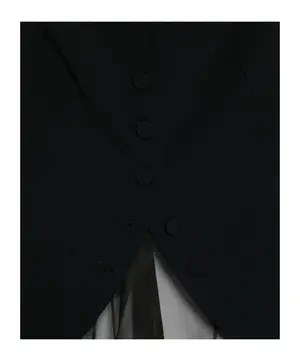 Emporio Armani Sheer Back Tailored Jacket