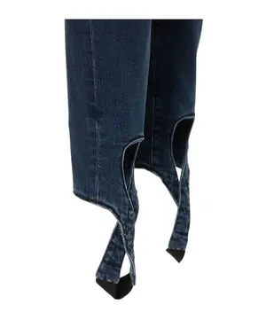 Attico Dakota Cross Stirrup Denim Jeans