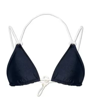 Cult Gaia Triangle Tie Bikini Top - Black