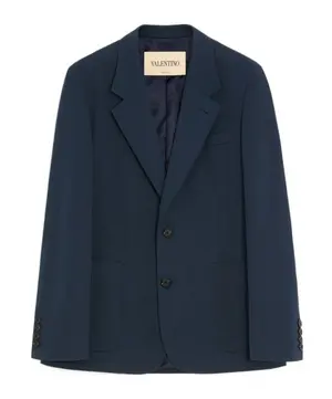 Valentino Garavani Single-breasted Lapel Suit Jacket