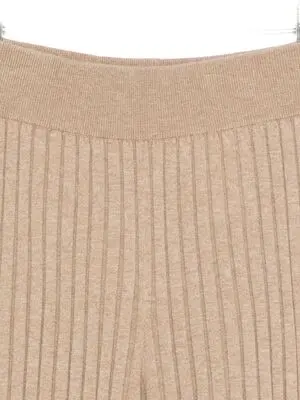 LISA YANG Ribbed Flared Knit Trousers