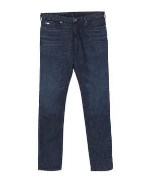Emporio Armani Dark Wash Slim Fit Jeans - Blue
