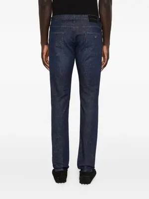 Emporio Armani Dark Wash Slim Fit Jeans
