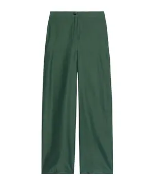 IBLUES Silk-blend Muslin Trousers
