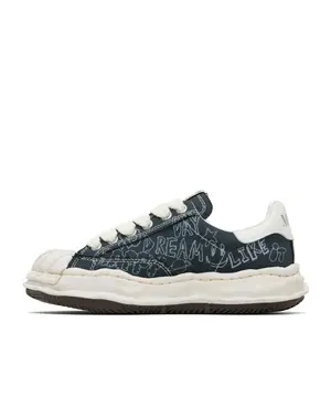 Mihara Yasuhiro Blakey Og Low-top Lace-up Casual Sneakers - Black