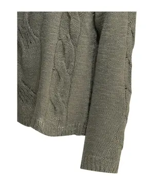 Our Legacy Cable Knit V-neck Sweater