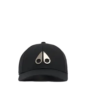 Moose Knuckles Logo Baseball Cap - Black