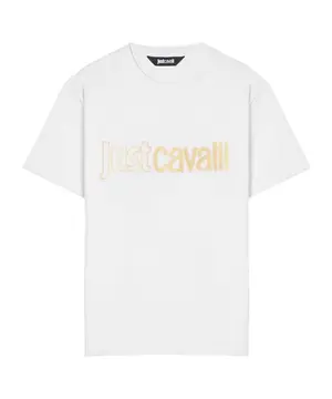 Just Cavalli Logo Print T-shirt
