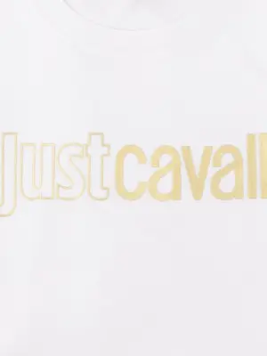 Just Cavalli Logo Print T-shirt