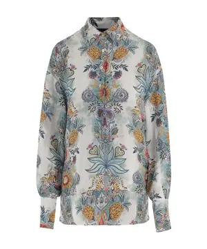 Just Cavalli Cuffed Shirts For Women