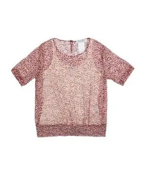 Max Mara Printed Round Neck Short Sleeve T-shirt