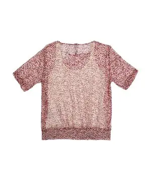 Max Mara Printed Round Neck Short Sleeve T-shirt