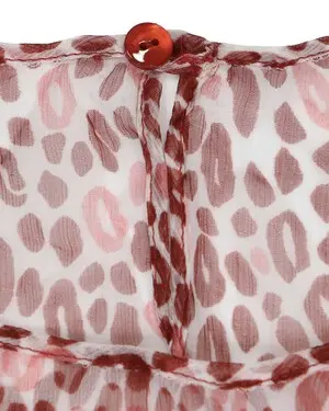 Max Mara Printed Round Neck Short Sleeve T-shirt