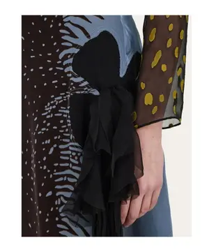 FERRAGAMO Wrap Skirt With Flower Detail
