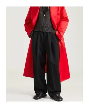 Givenchy Double Pleat Wool Trousers