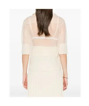 Philosophy Di Lorenzo Serafini Mesh Short Sleeve Top