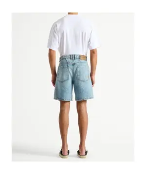 Balmain Five-pocket Denim Shorts - Blue