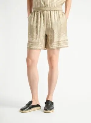 Balmain Printed Foulard Pyjama Shorts