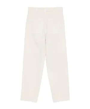 Eleventy Belt Loops Trousers - White