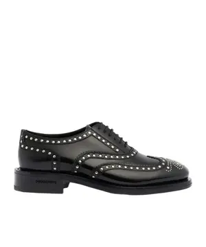 Dsquared2 Embellished Studded Classic Oxford Shoes