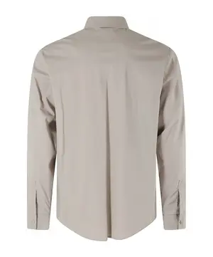 Aspesi Zip-pocket Long-sleeve Shirt