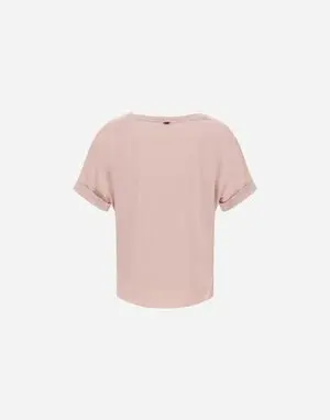 Herno Short Sleeve Knitted Top