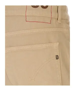 DONDUP Belt-loop Shorts - Nude