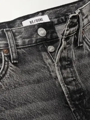 RE/DONE 90s High-rise Loose Jeans - Black