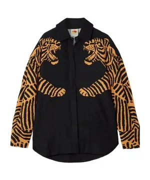 Farm Rio Tiger Print Shirt