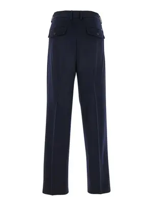 Emporio Armani Belt Loop Casual Pants