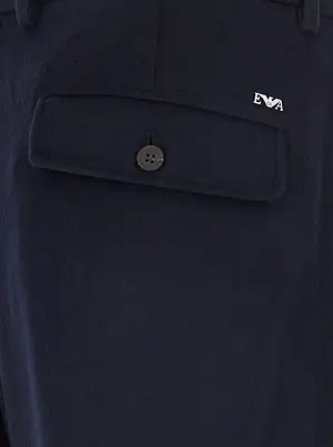 Emporio Armani Belt Loop Casual Pants