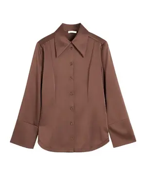 BY MALENE BIRGER Rosiannas Wide-collar Shirt