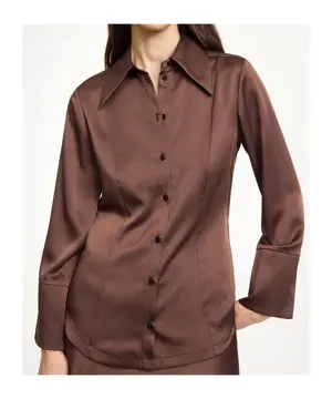 BY MALENE BIRGER Rosiannas Wide-collar Shirt