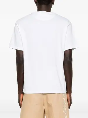 Etro Floral-embroidered Crewneck T-shirt
