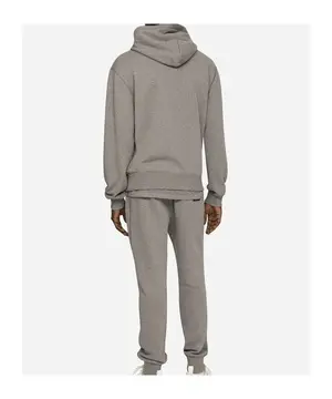 Dolce & Gabbana Jersey Jogging Pants With Branded Tag - Gray