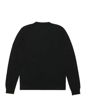 Max Mara Round Neck Long Sleeve Pullover - Black