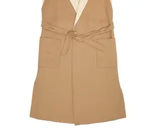 Max Mara Lapel Sleeveless Casual Jacket