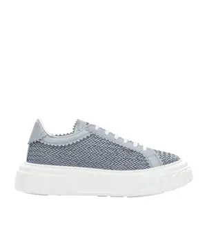 Casadei Woven Platform Low-top Sneakers