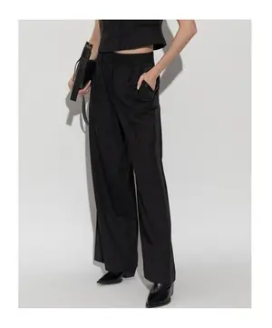 ALLSAINTS Noa Wide-leg Pleated Trousers