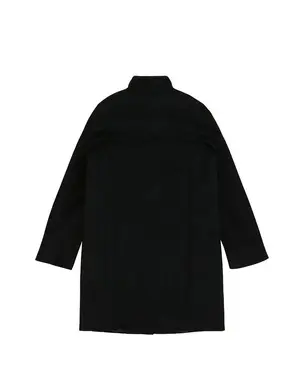 Max Mara Stand-up Collar Coat - Black