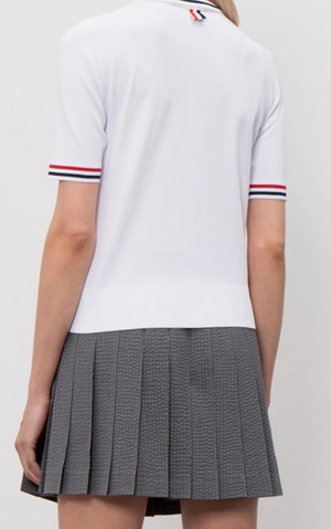 Thom Browne Striped Polo Shirt