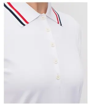 Thom Browne Striped Polo Shirt